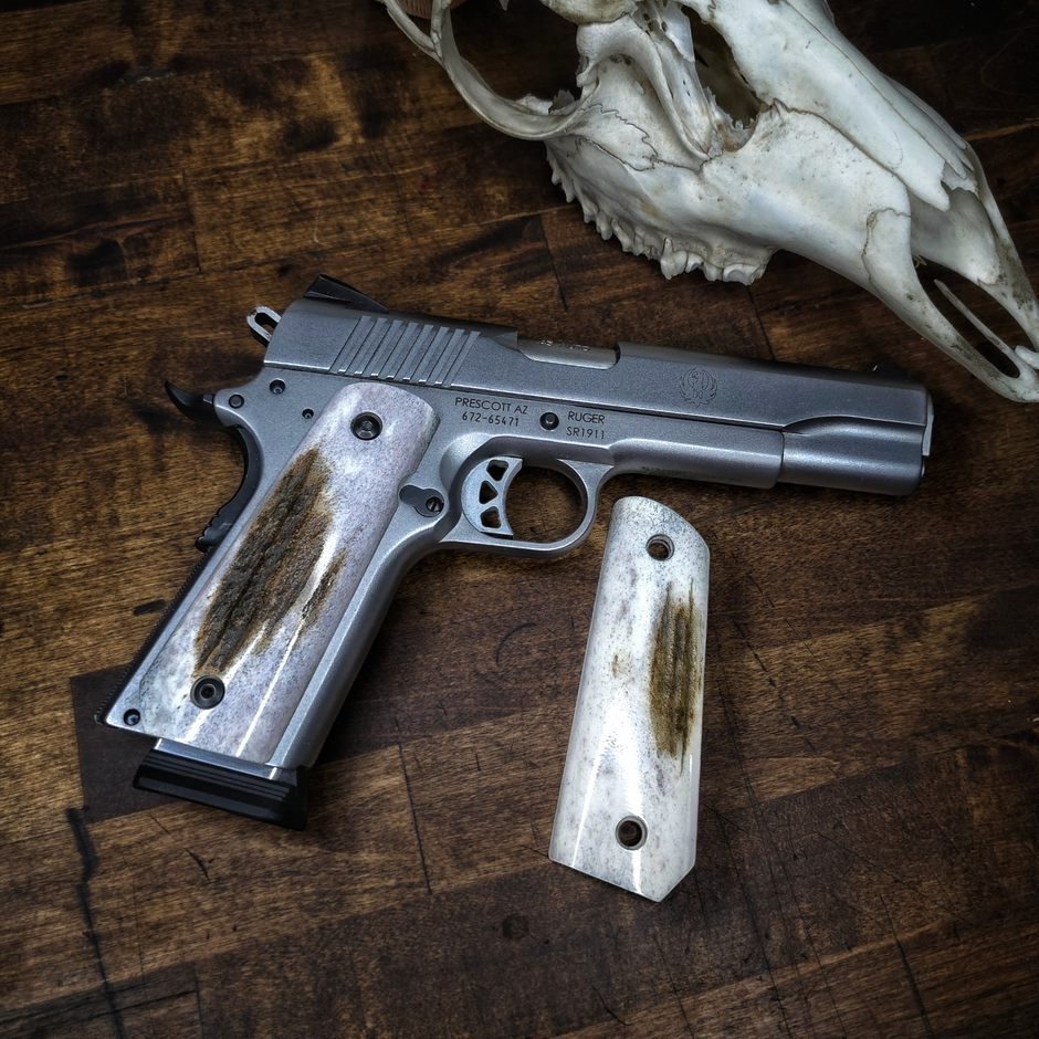 1911 Stag Grips – Haymaker customs